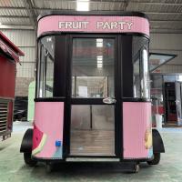 China Customized Length Battery-Powered Mobile Fast Food Beverage and Ice Catering Trailer for sale