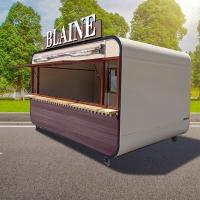 China Street Ice Cream Vending Kiosk Sale for Mobile Selling Coffee Crepe Tricycle Food Truck for sale