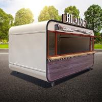 China Street Ice Cream Vending Kiosk Sale for Mobile Selling Coffee Crepe Tricycle Food Truck for sale