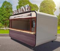 China Street Ice Cream Vending Kiosk Sale for Mobile Selling Coffee Crepe Tricycle Food Truck for sale