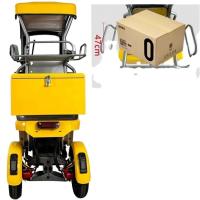 China 2024 top Delivery e-bike best sale Takeaway car for rider food delivery made for sale