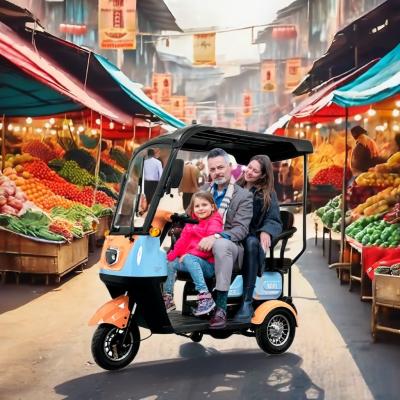 China Open-Top Mini Tricycle Cargo Vehicle 60V Payload Capacity 200-300kg Customized Color for sale