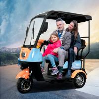 China Open-Top Mini Tricycle Cargo Vehicle 60V Payload Capacity 200-300kg Customized Color for sale