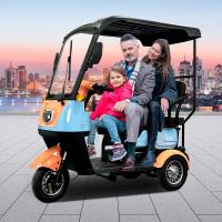 China Open-Top Mini Tricycle Cargo Vehicle 60V Payload Capacity 200-300kg Customized Color for sale