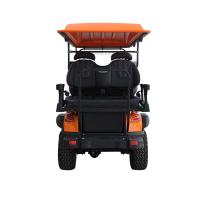 China Customized Four-seater Electric Golf Cart with Lithium Battery and 12 Inch Tires for sale
