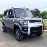 China Electric Car 5-Seat Mini Vehicle 4-Wheel Solar Car for Safe and Adult Transportation for sale