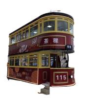 China Customized Size Galvanized Steel Double Decker Driving Food Truck for USA Market for sale
