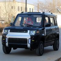 China Electric Car 5-Seat Mini Vehicle 4-Wheel Solar Car for Safe and Adult Transportation for sale