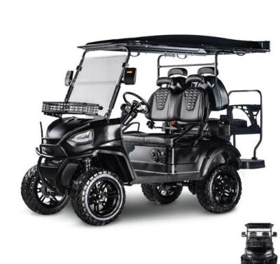 China Electric 4 Passengers Golf Cart with Four-Wheel Drive and KDS AC Asynchronous Motor for sale