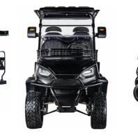 China Electric 4 Passengers Golf Cart with Four-Wheel Drive and KDS AC Asynchronous Motor for sale