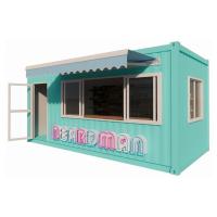 China Modular Movable Coffee Shop Waterproof and Moisture-proof Construction Great for Events for sale