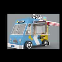 China Modular Movable Coffee Shop Waterproof and Moisture-proof Construction Great for Events for sale