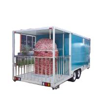 China 2024 Street Food Kiosk Mobile BBQ Food Cart with Pizza Trailer and Crepe Food Trailer for sale