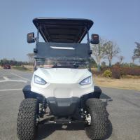 China Six Seats Electric Golf Cart with Four-Wheel Lithium Battery and Fast Charging 8 Hours for sale