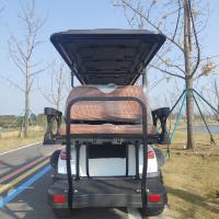 China Six Seats Electric Golf Cart with Four-Wheel Lithium Battery and Fast Charging 8 Hours for sale