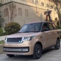 China Small 4 Wheel Cars with Battery 60V/72V100AH and Wheel Base 1910mm KEYU Small Cars for sale