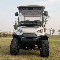 China 48V5KW KDS AC Asynchronous Motor Electric 4 Passengers Golf Cart with 12 Inch Tires for sale