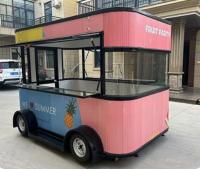 China CE Proved Hot Dog Ice Cart Stand Customized Tractor Smart Truck for Faster Snack Sales for sale