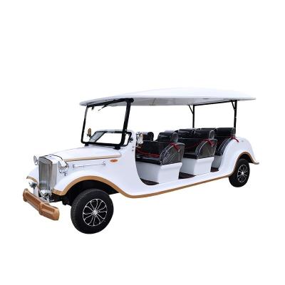 China DOT Certified Electric Golf Cart CE Retro Vintage Classic Car DOT Toktok DOT 10 Seater for sale