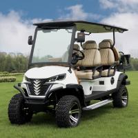 China 72V Lithium Battery 6 Seater Electric Golf Cart with Multi-Functional Four Wheels Brake for sale