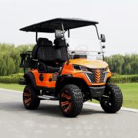 China 72V Lithium Battery 6 Seater Electric Golf Cart with Multi-Functional Four Wheels Brake for sale