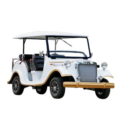 China Vintage Electric Golf Cart 4 Seater Vehicle with 7-9h Charge Time and 30km/h Max Speed for sale
