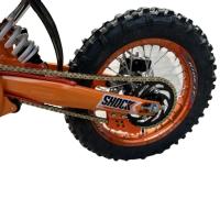China CE Certified 125cc Air Cooled Mini Moto Cross Bike with Electric Start and Foot Start for sale