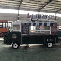 China Multipurpose Mobile Van Fast Food Snack Catering Drinks Coffee Truck Trailer Cart for sale