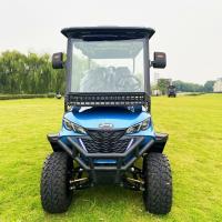 China HM Professional Production Waterproof Speaker Led Turn Signal Lifted 6 Seater Electric Golf Cart for sale