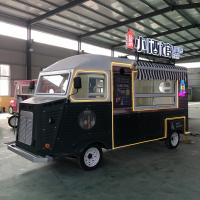 China Multipurpose Mobile Van Fast Food Snack Catering Drinks Coffee Truck Trailer Cart for sale