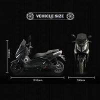 China 3000w Electric Motorbike Moped with Battery Range 120-130Km and Max. Speed 40-60km/h for sale