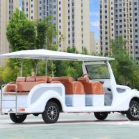 China Retro Style 4-Seater Electric Golf Cart Electric Vehicle with 4400*1540*2000 Dimensions for sale