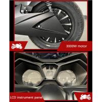 China 3000w Electric Motorbike Moped with Battery Range 120-130Km and Max. Speed 40-60km/h for sale