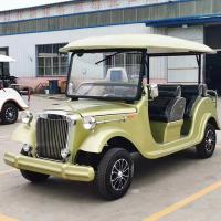 China Maximum Speed ≤30Km/h Electric Vintage Golf Cart with Retro Style and Li-ion Battery for sale
