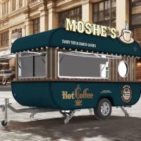 China Multi-Color Options Mini Cute Pretty Food Truck for Coffee Shop Bar Street Restaurant for sale