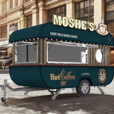 China Multi-Color Options Mini Cute Pretty Food Truck for Coffee Shop Bar Street Restaurant for sale