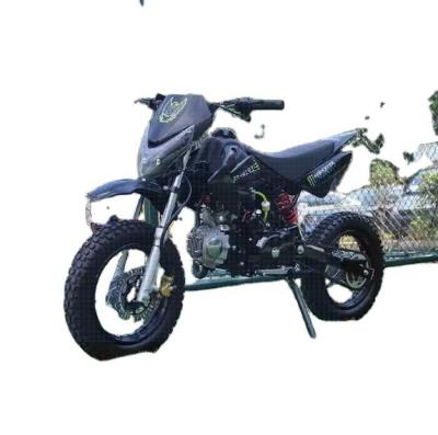 China 125cc Road Kids Gas Start Black Mini Dirt Bikes for 14 Year Old Customized Acceptable for sale