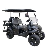 China 72V 4 Seater Electric Golf Cart with KDS Motor and Front Disc Rear Drum Brake System for sale