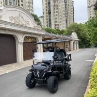 China 72V 4 Seater Electric Golf Cart with KDS Motor and Front Disc Rear Drum Brake System for sale