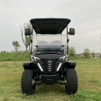 China 72V 4 Seater Electric Golf Cart with KDS Motor and Front Disc Rear Drum Brake System for sale
