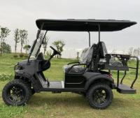 China 72V 4 Seater Electric Golf Cart with KDS Motor and Front Disc Rear Drum Brake System for sale