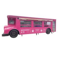 China Fully Equipped Remorque Mobile Kitchen Food Trailers for Easy Moving and Customized Size for sale