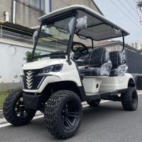 China HM Customized 4-Seater Electric Golf Cart Intelligent Onboard Charger 48V25A Included for sale