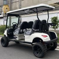 China HM Customized 4-Seater Electric Golf Cart Intelligent Onboard Charger 48V25A Included for sale
