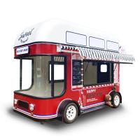 China Multifunctional Outdoor Street Food Cart for Burgers Fries Ice Bus Catering Van Fries for sale