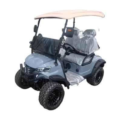 China Front disc Rear drum Brake System 2 Seat Electric Golf Cart For Hunting Sightseeing for sale