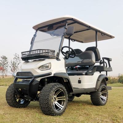 China Custom Club Hunting Car Electric Golf Carts 4 Seats 2 2 Fast Charging 8 Hours Custom for sale