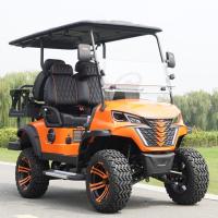 China 72vac System Lithium Battery Electric Golf Cart Buggy with 6 Seats and 12 Inch Tires for sale
