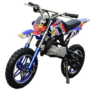 China Manual Ignition Kids Mini Bike Motorcycle 50cc Max Speed 40km/h for One Seat Passenger for sale