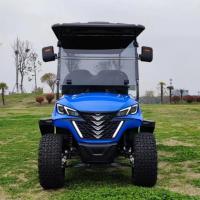China 72v Lithium Battery Solar 6 Seaters Off Road Electric Street Legal Golf Cart Buggy for sale